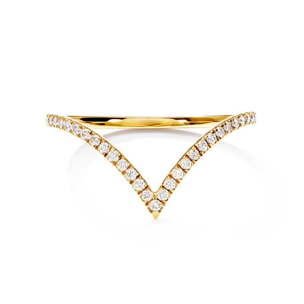 Mara Goldring mit Diamanten – Babette it's me Jewelry